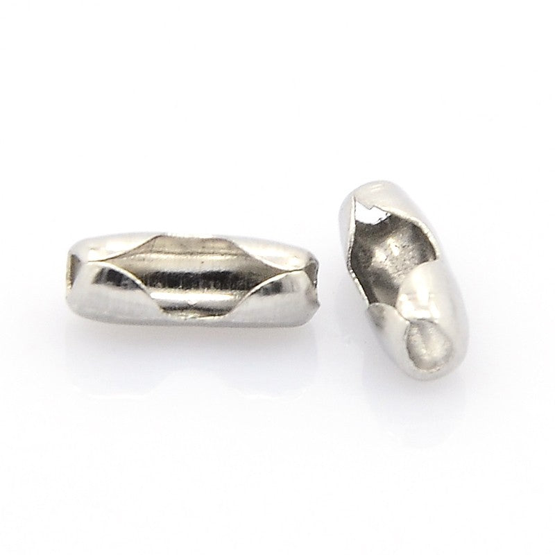 Stainless Steel Ball Link Chain Connectors 3.2 mm – Wholesale Findings
